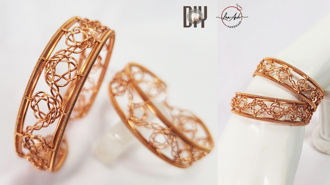 How to make a beautiful bracelet | Star pattern with 3-wire braid ...