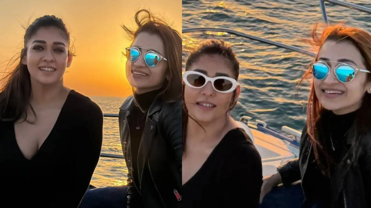 Nayanthara and Trisha break internet with first reunion photo in ...