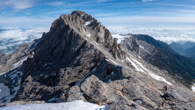 Did the ancient Greeks ever climb Mount Olympus?
