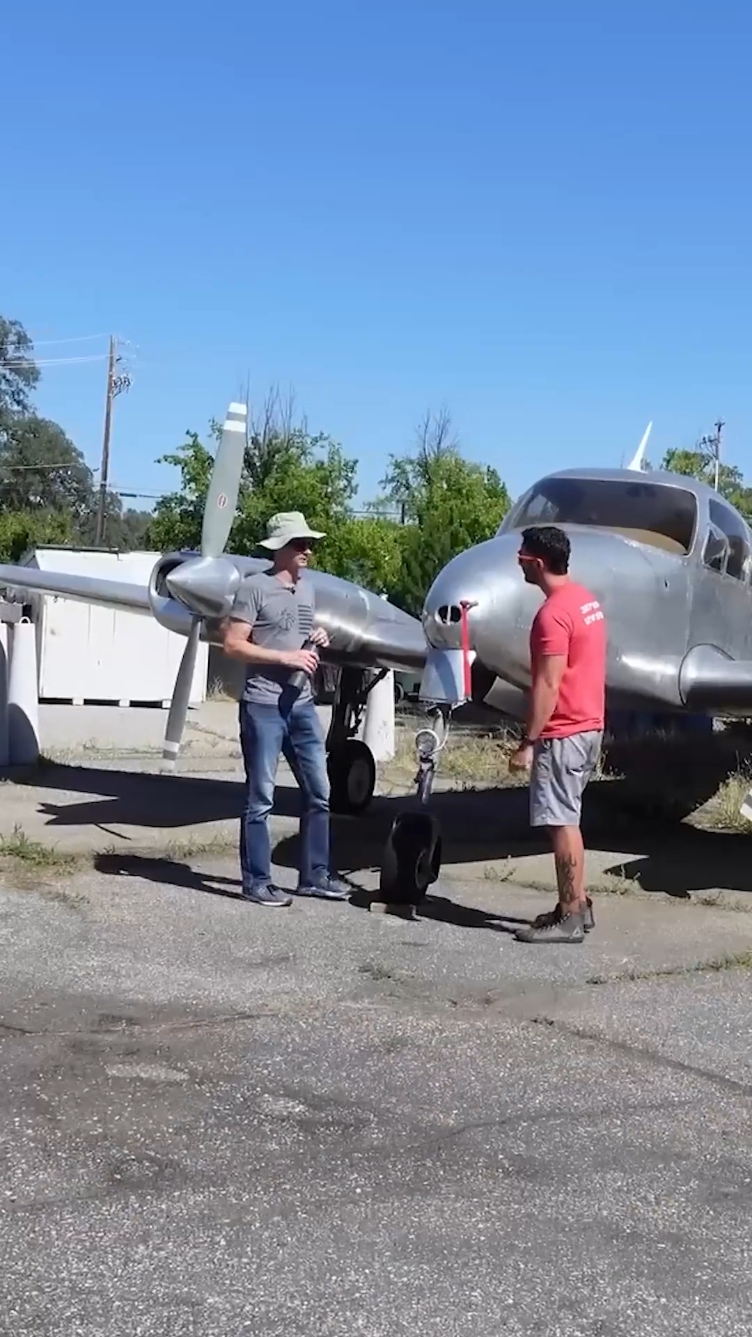 The airplane I tried to buy came back later