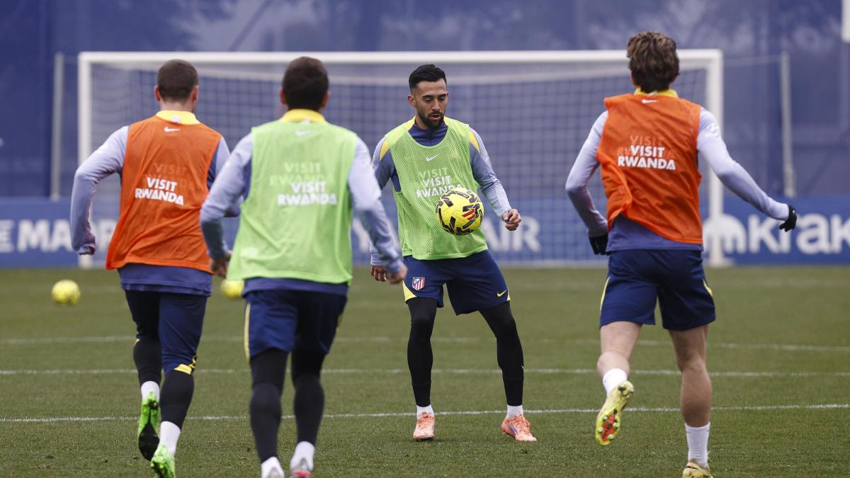 Simeone recupera a Nico González, listo para la Champions