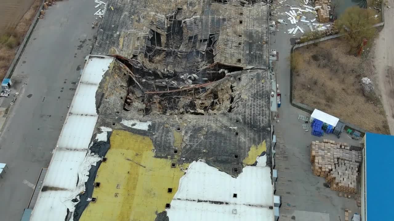 What war leaves behind: A drone journey over broken cities