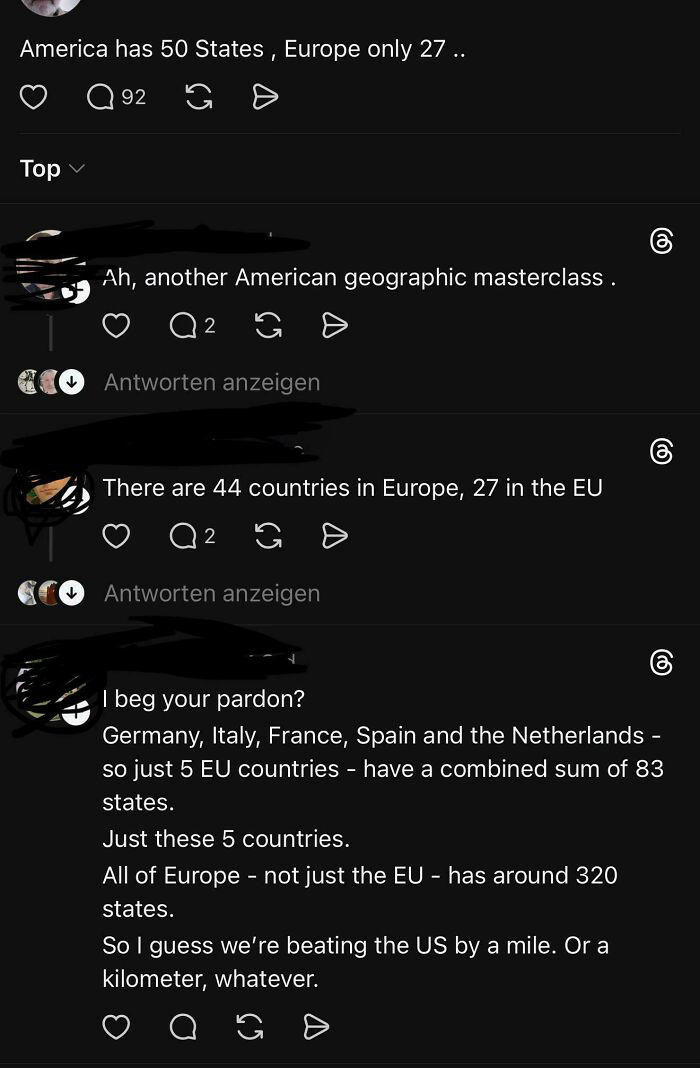 39 ignorant comments by Americans that deserved some gentle European ...