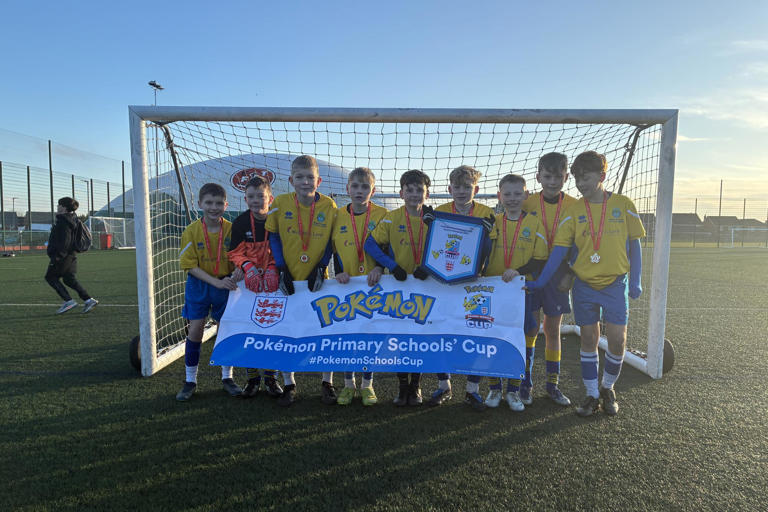 Lancaster school football team crowned champions of county