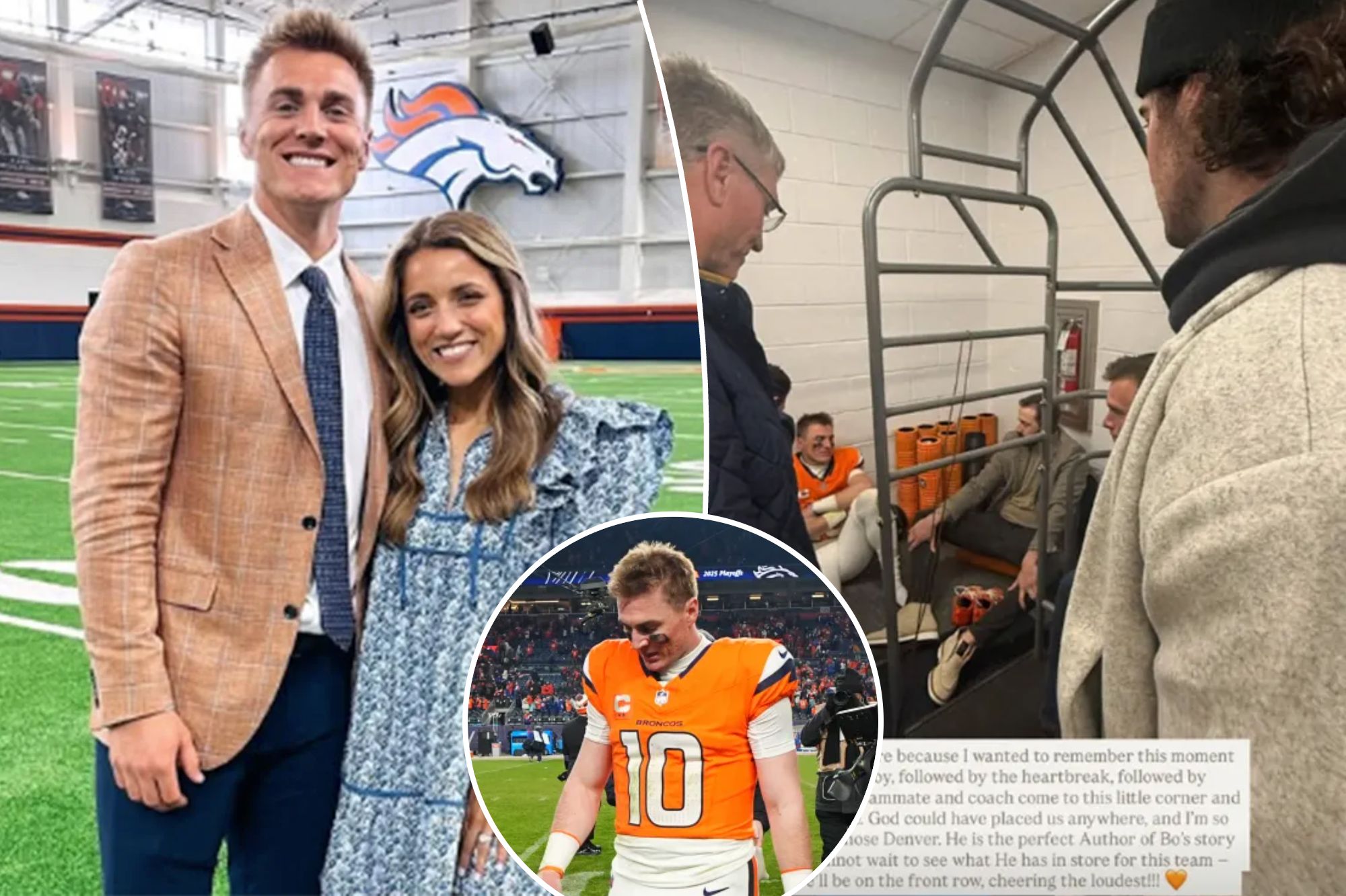 Bo Nix’s wife 'snuck this picture' of emotional behind-the-scenes ...