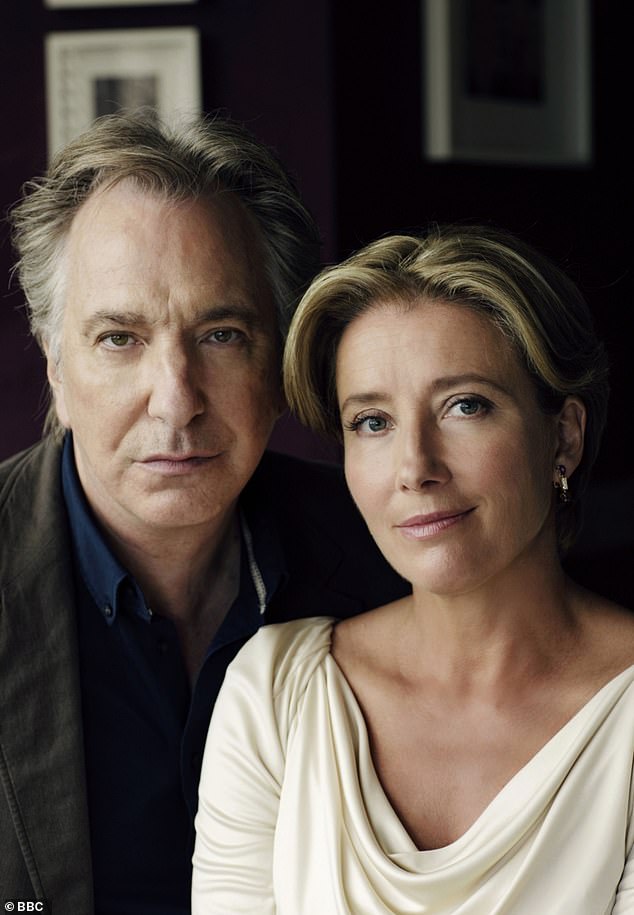 Emma Thompson decorated Alan Rickman's hospital room before death to ...