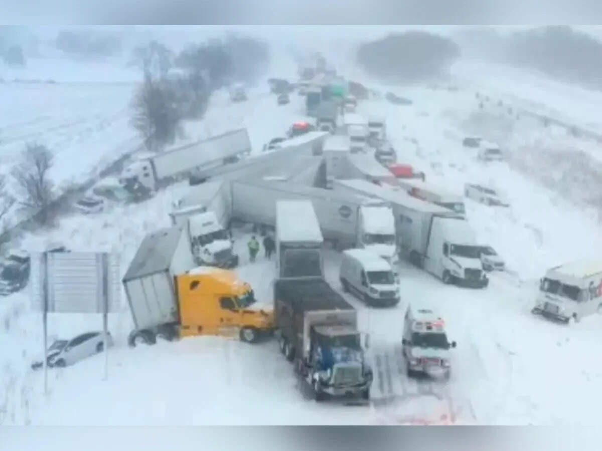 100-car pile up in Michigan: I-96 closed in Hudsonville - here's what ...