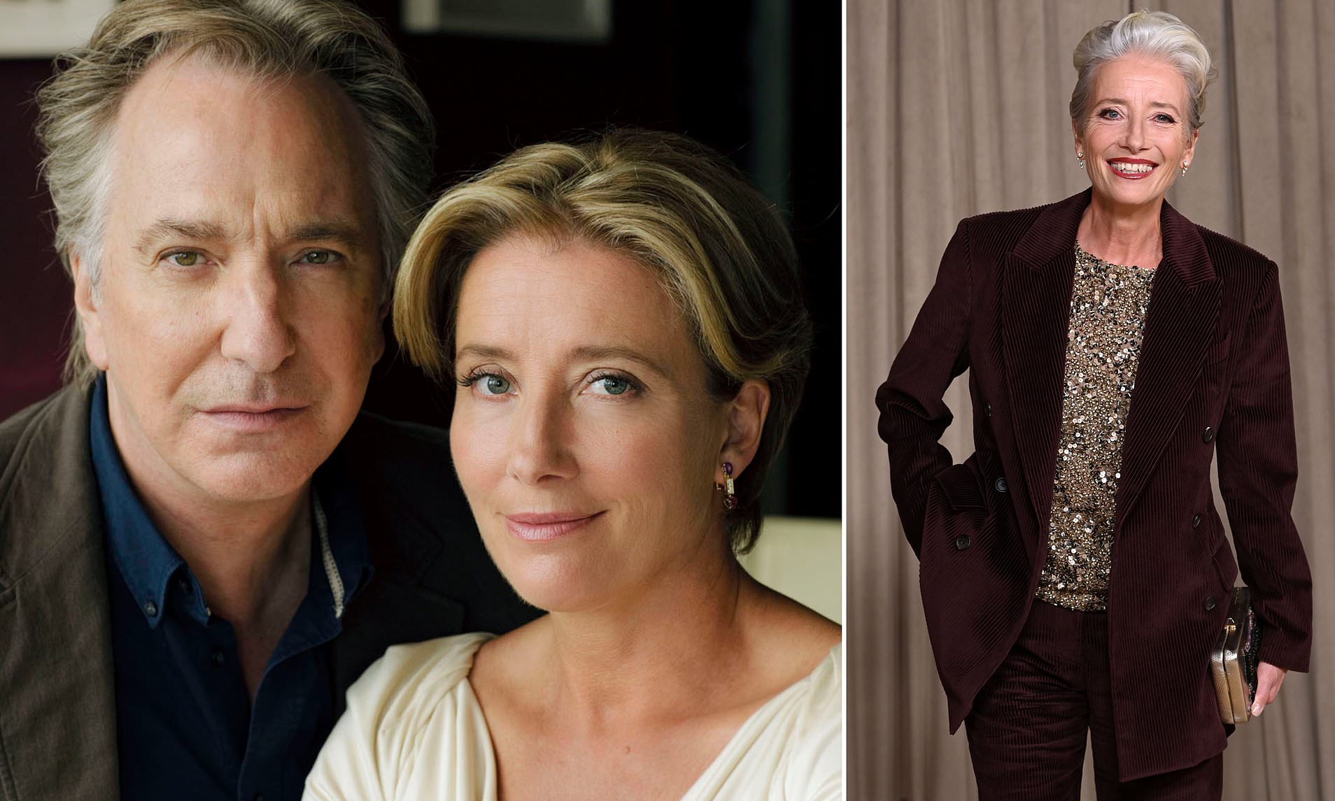 Emma Thompson decorated Alan Rickman's hospital room before death to ...