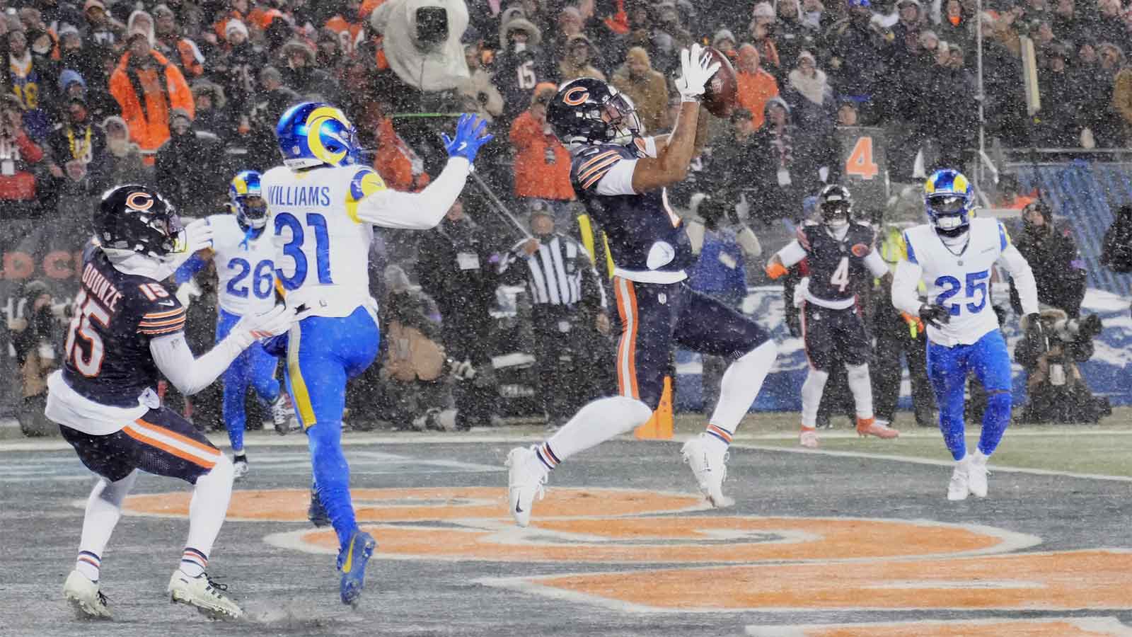 Terrell Owens wonders 'what in the hell' DJ Moore was doing on Caleb ...