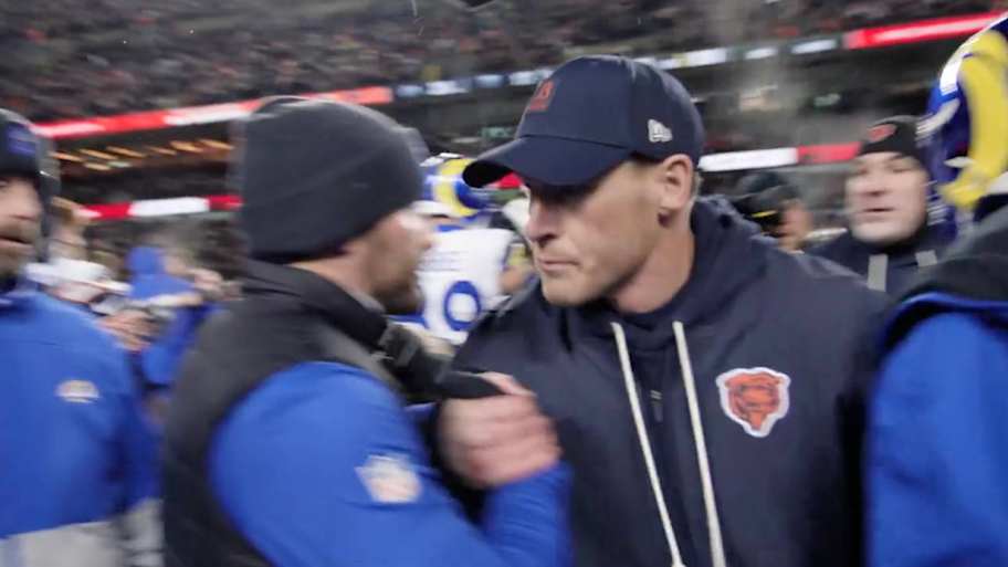 Mics caught Ben Johnson’s classy line to Sean McVay during their very nice handshake