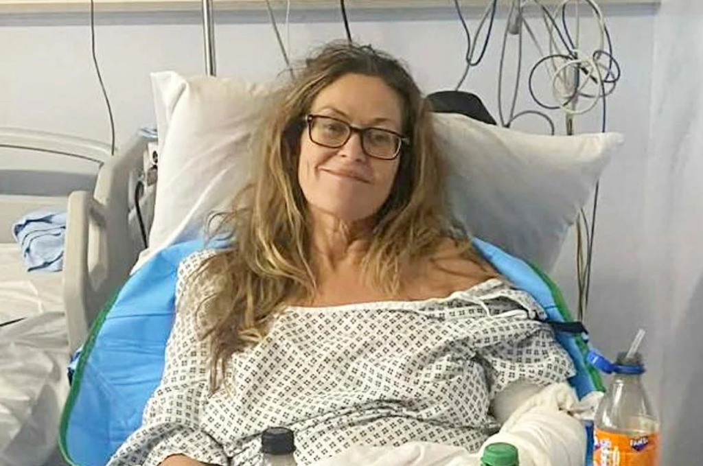 Hiker miraculously survives 30-foot fall down waterfall