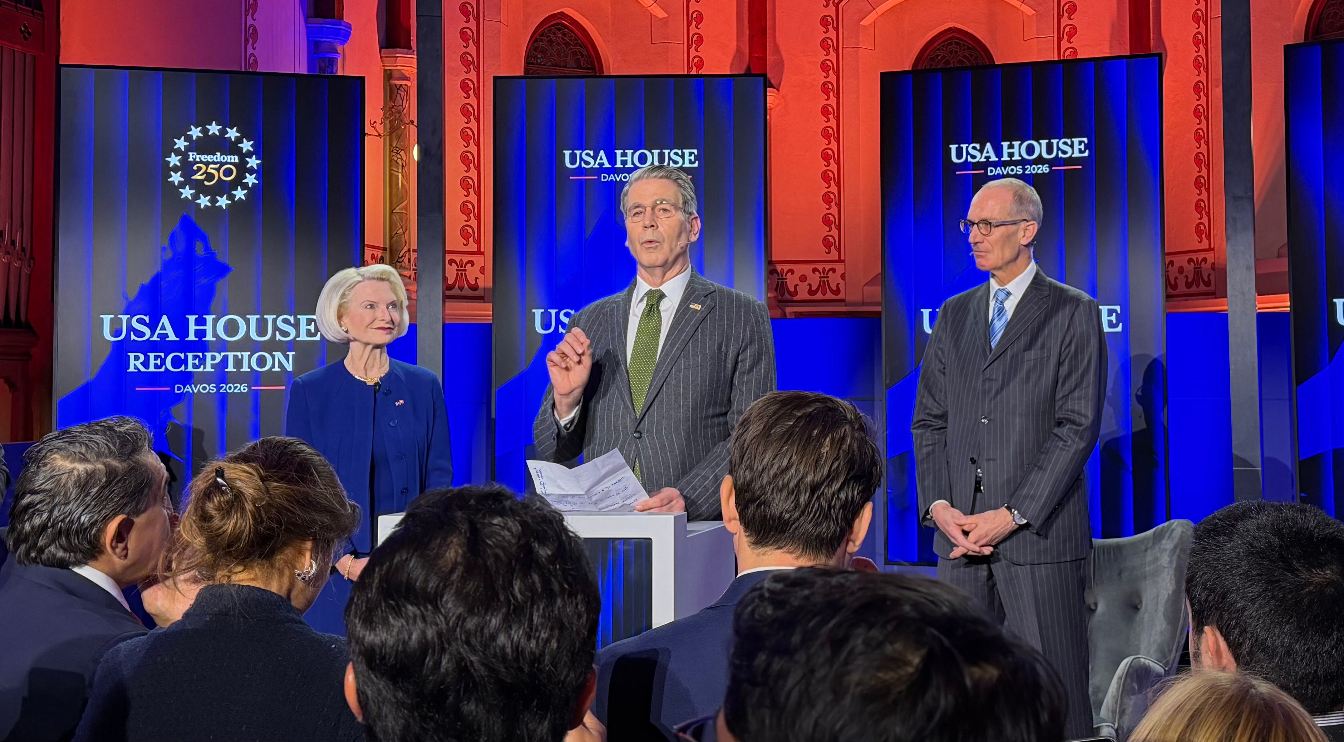 Scott Bessent at Davos: 'America first doesn't mean America alone'