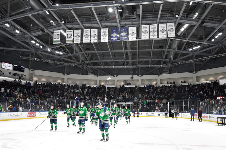 Seattle Thunderbirds player given CPR after collapsing on ice