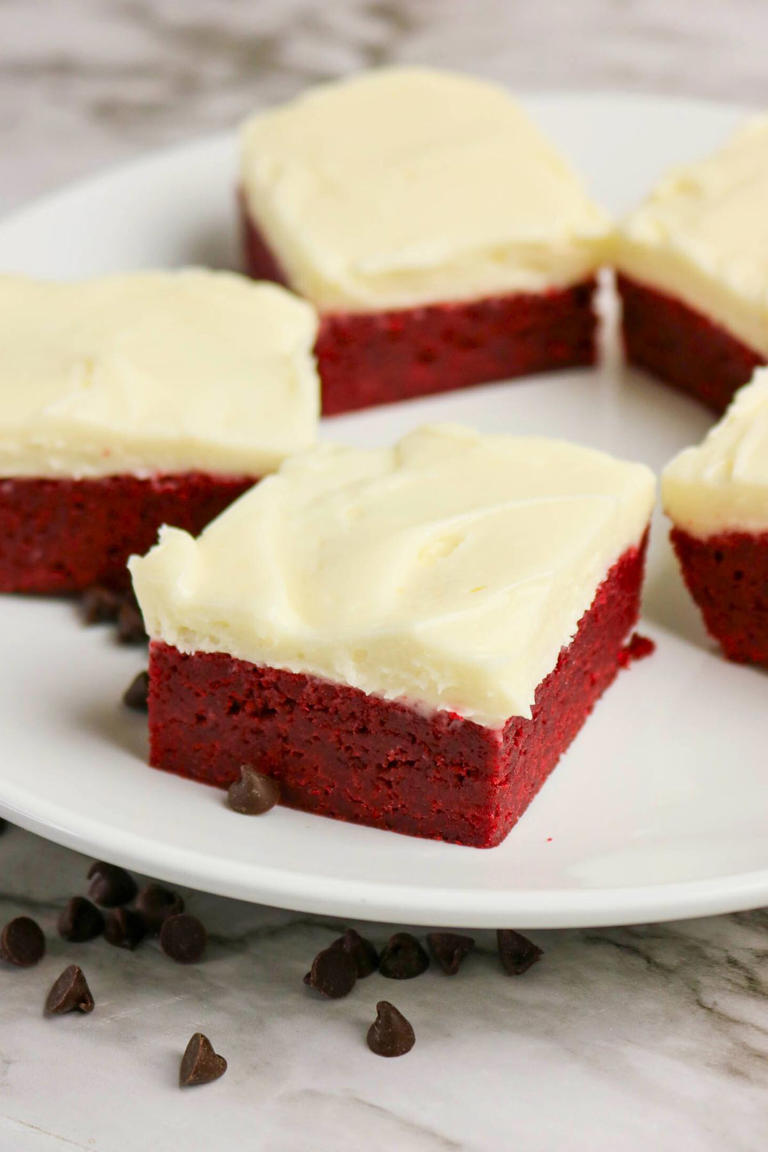 Red velvet brownies recipe