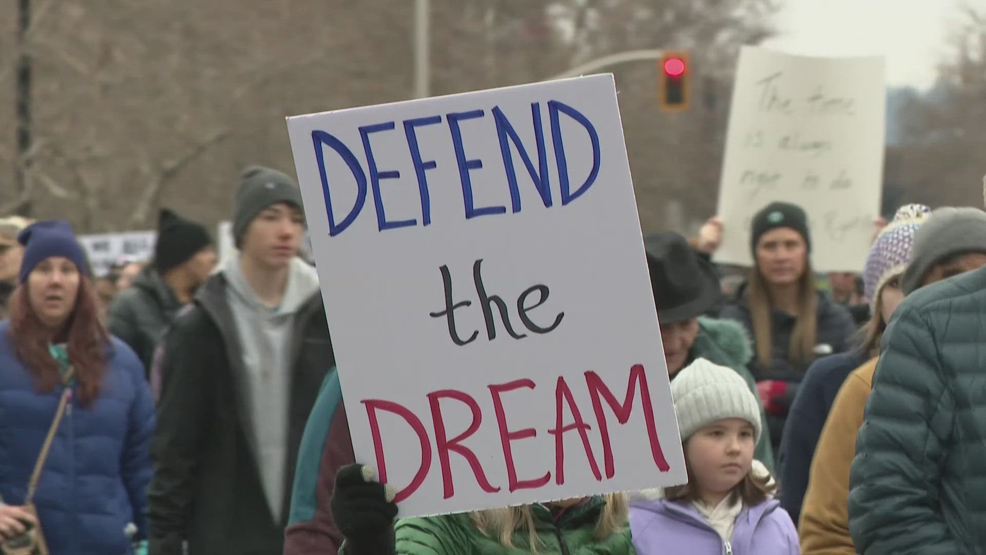 Dr. Martin Luther King Jr. Day march takes place in downtown Spokane