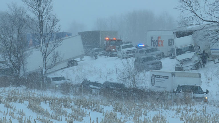 100-car pileup in Michigan, numerous injuries reported