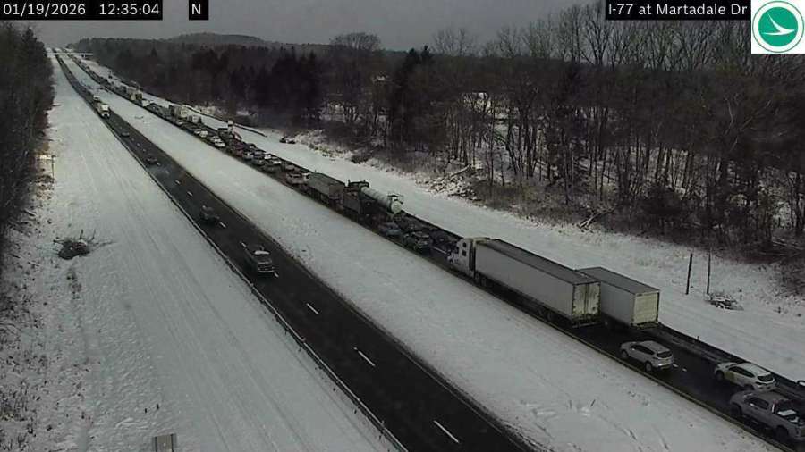 Traffic updates: Massive backup on I-77 cleared
