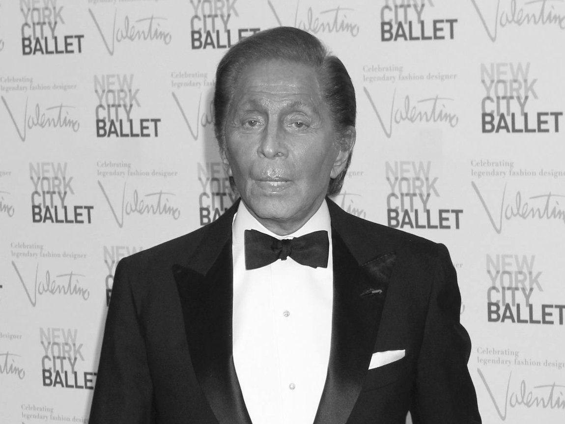 Fashion designer Valentino Garavani has died