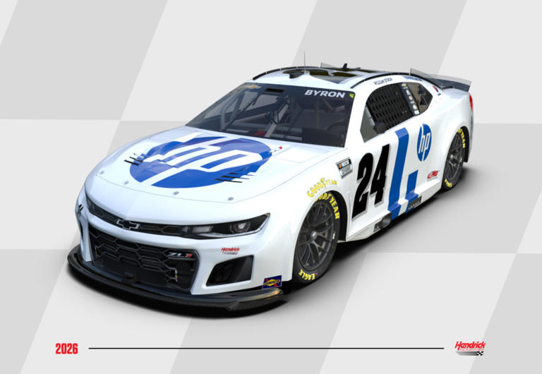 NASCAR paint schemes: New & refreshed looks for 2026