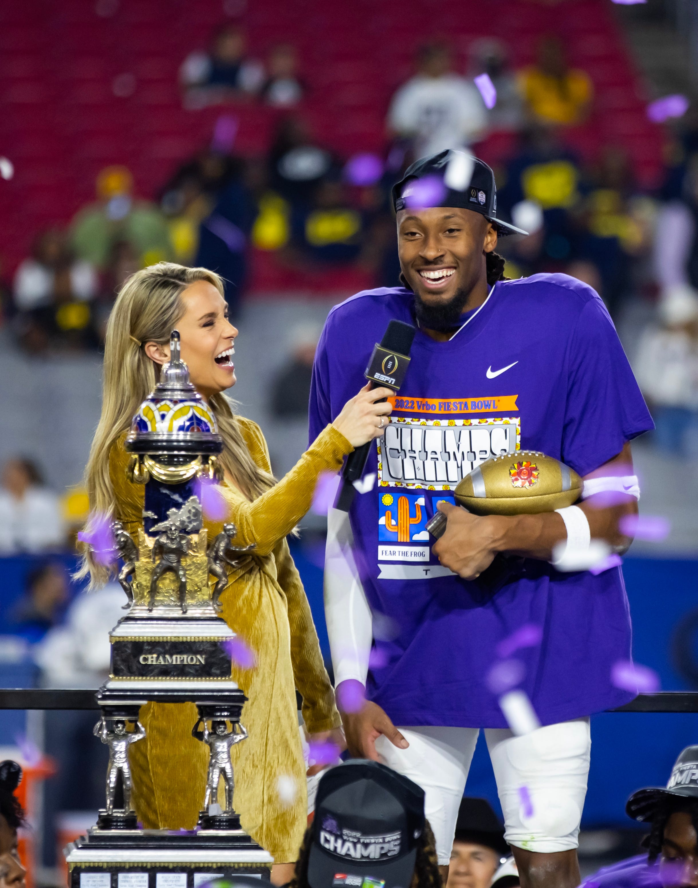Best photos of ESPN college football sideline reporter Molly McGrath