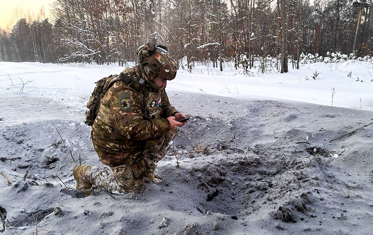 Russian drones drop explosives near railway tracks in Rivne region: Footage