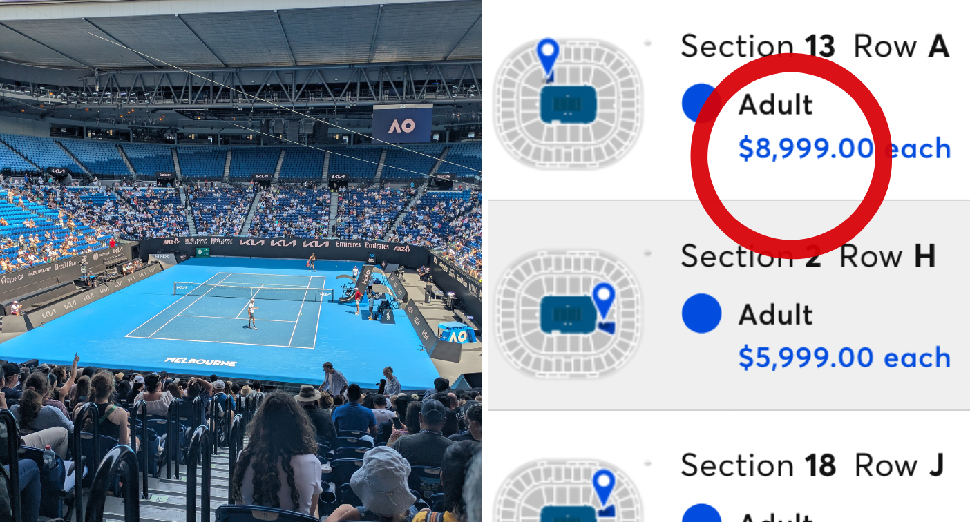 Australian Open fans fume as tickets surge to $9,000 a seat: 'Pay for ...