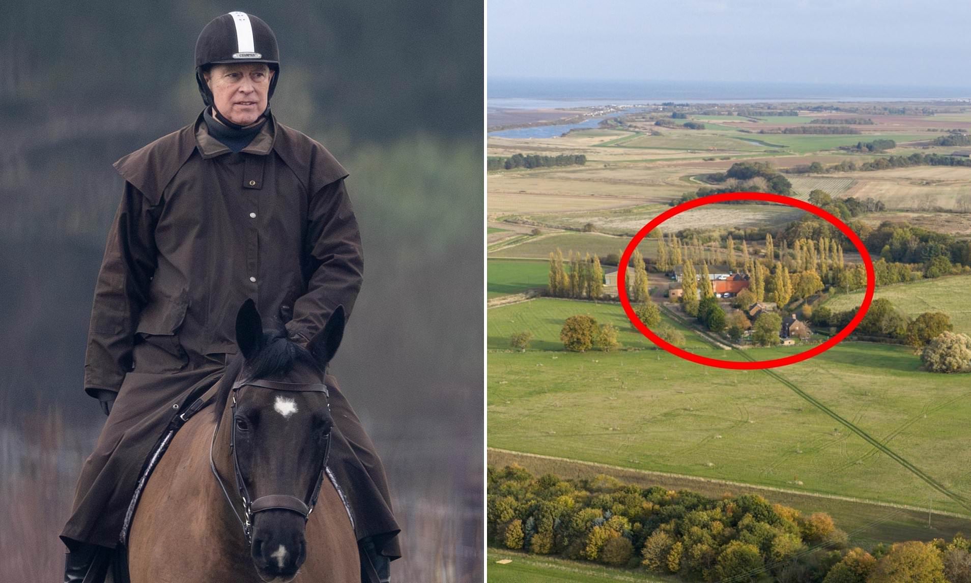Andrew Mountbatten-Windsor faces flood risk at his new Norfolk home