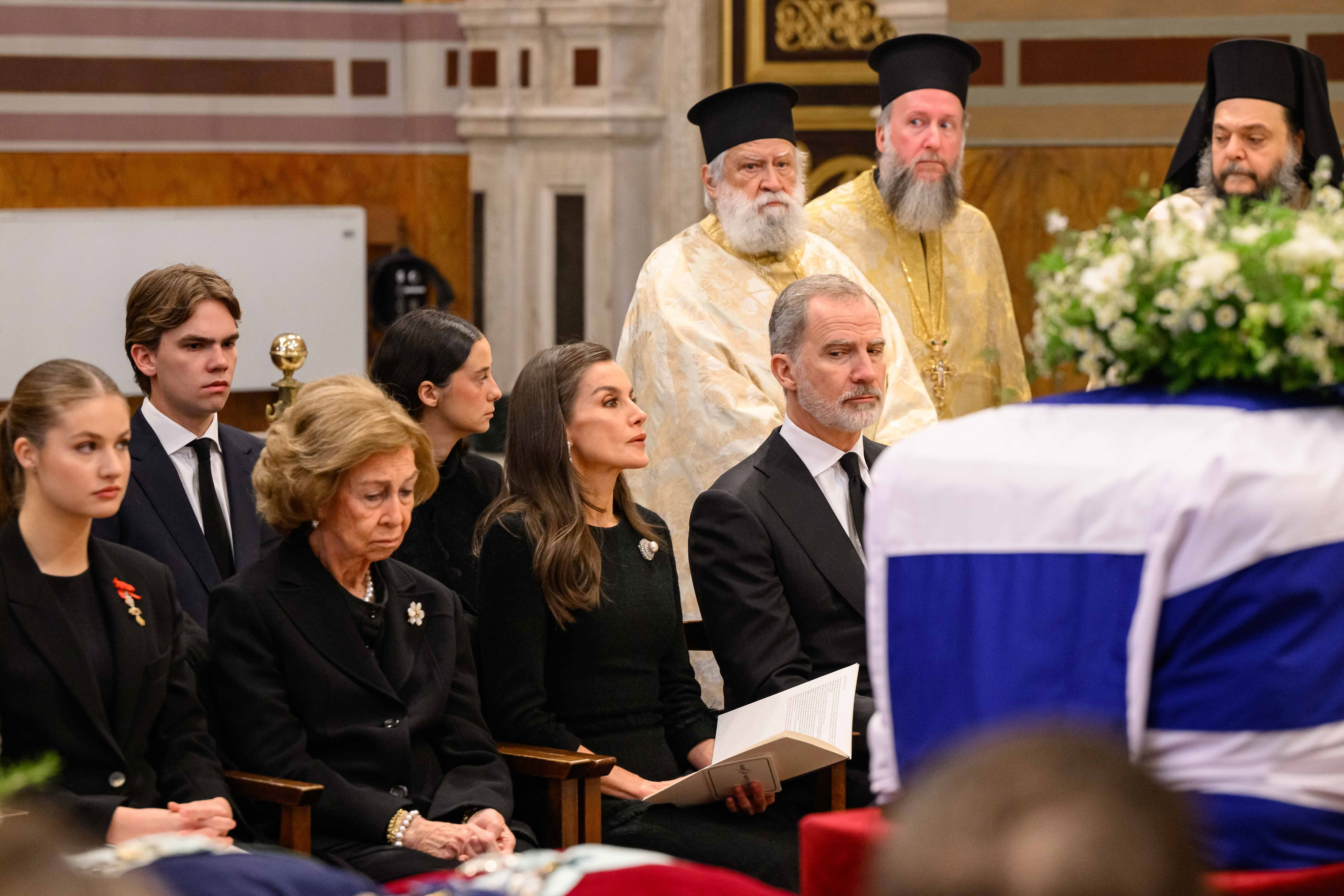 Royalty from Spain and Greece unite for funeral of Princess Irene the ...