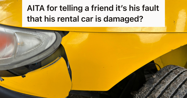 Traveler tried to explain car rental rules to his irresponsible friend ...