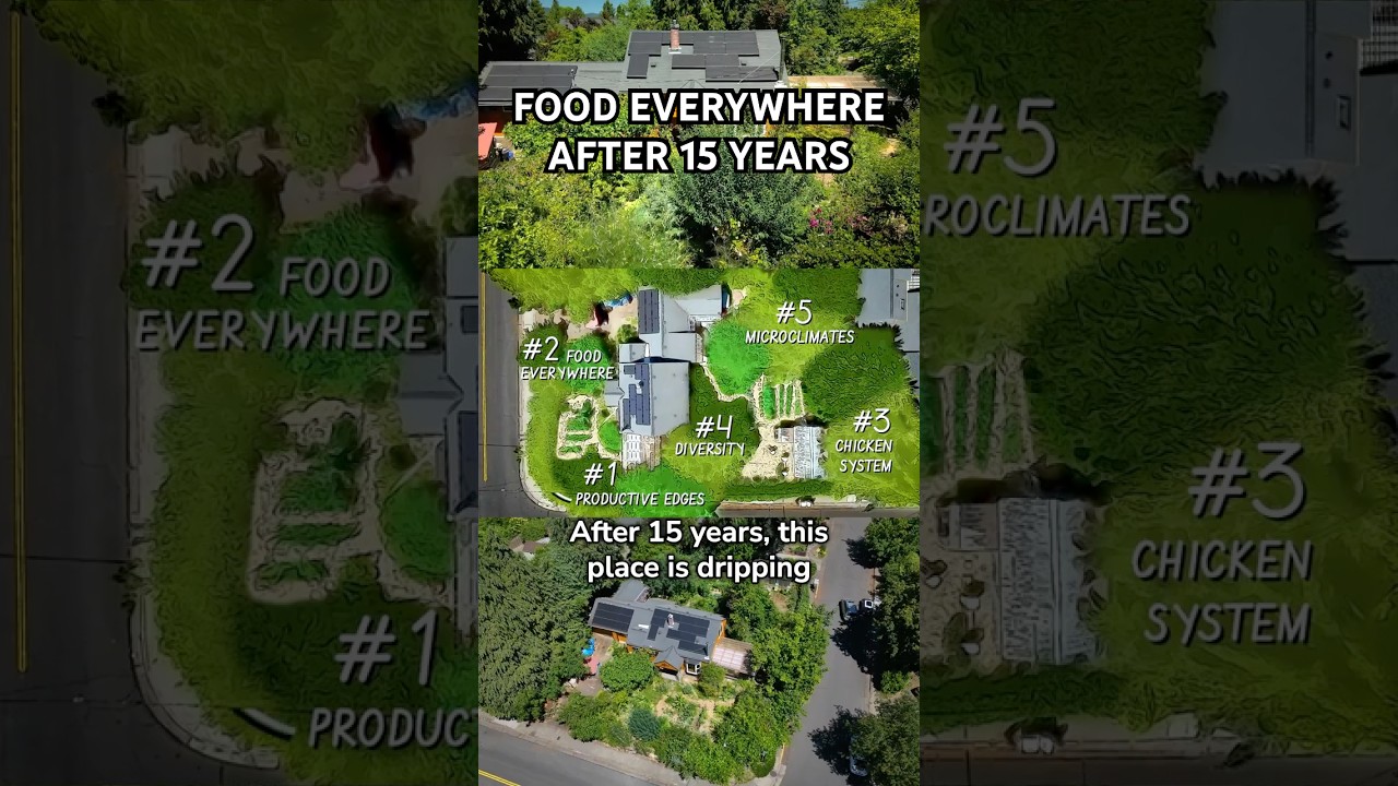 Food everywhere - A garden story after 15 years