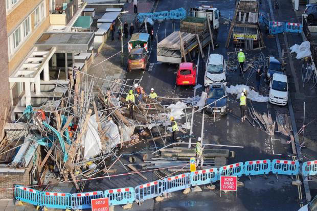 Health and safety authority gives update on collapsed scaffolding incident