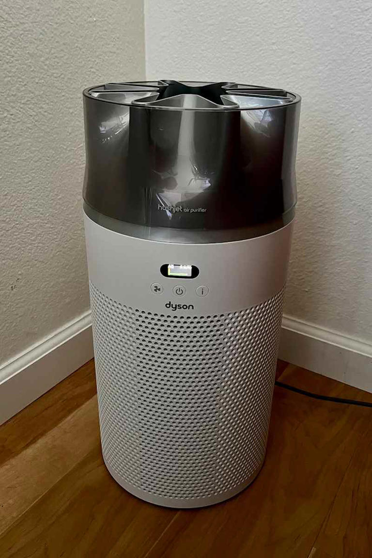 I tested an air purifier that's so quiet and small-space-friendly