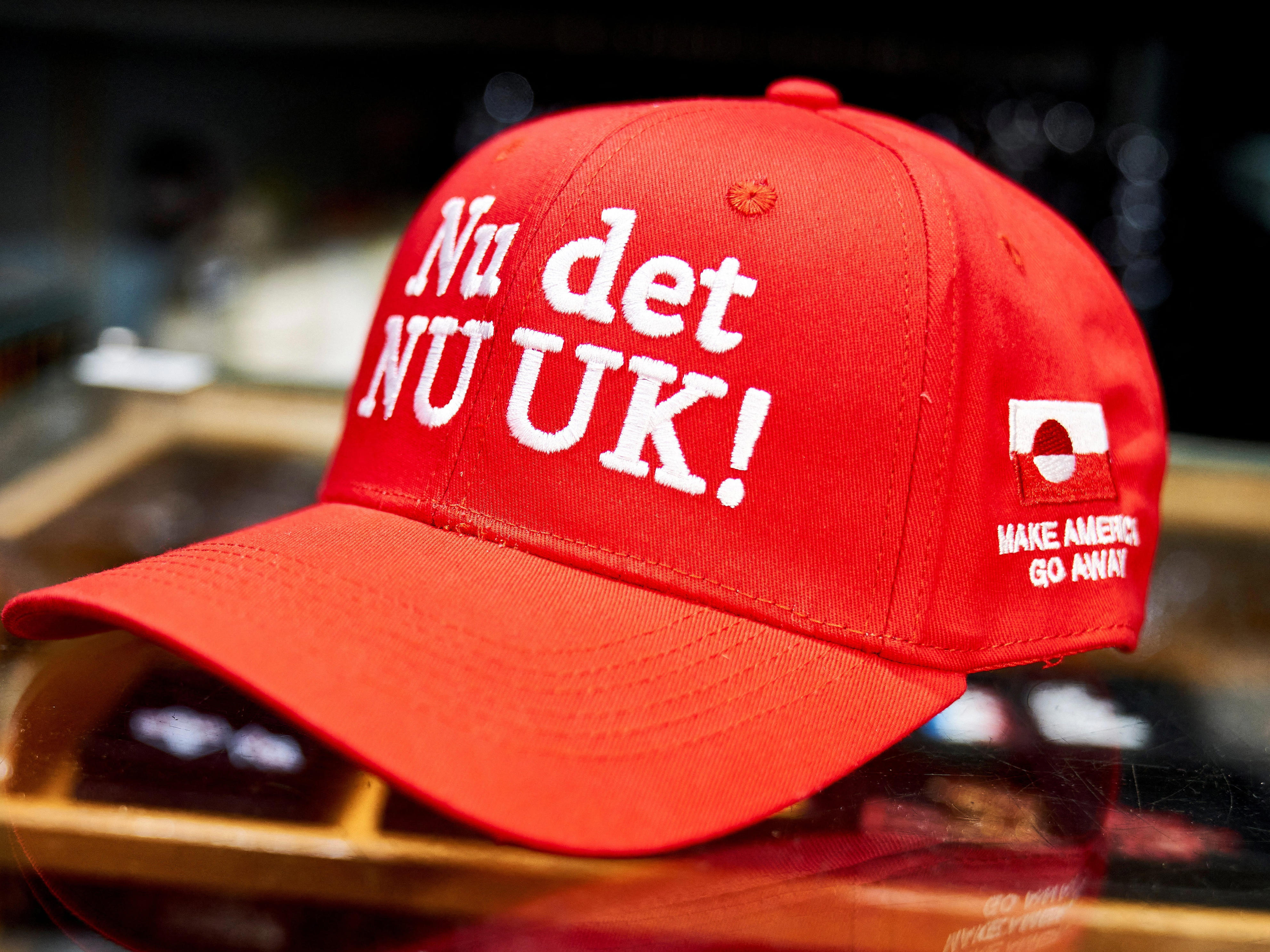 A Greenland group is selling 'Make America Go Away' hats for charity ...