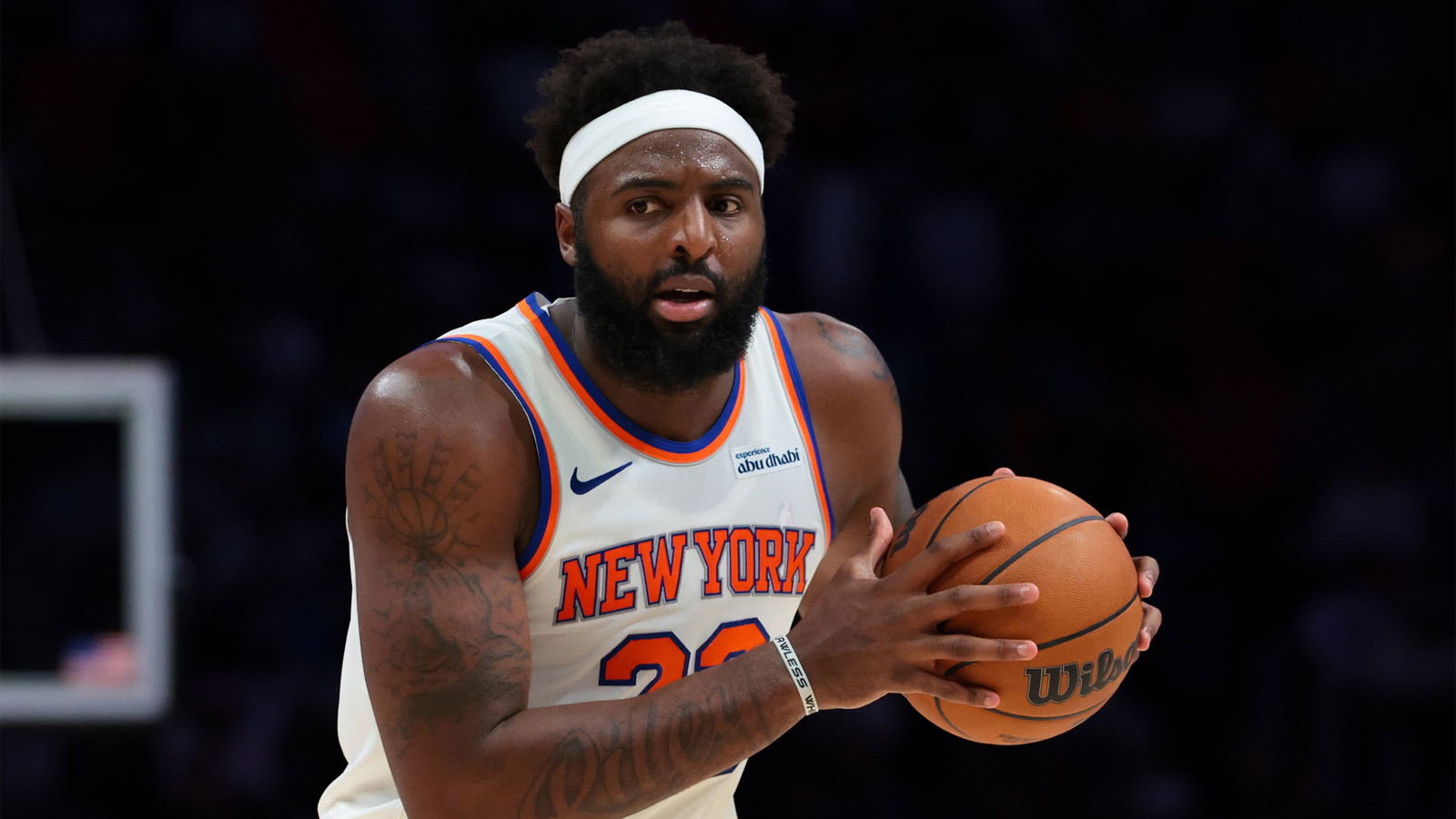 Knicks center Mitchell Robinson’s injury happened away from court
