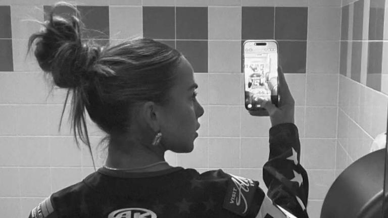 Carson Beck’s Miami ex Hanna Cavinder oddly silent for Canes’ natty vs ...