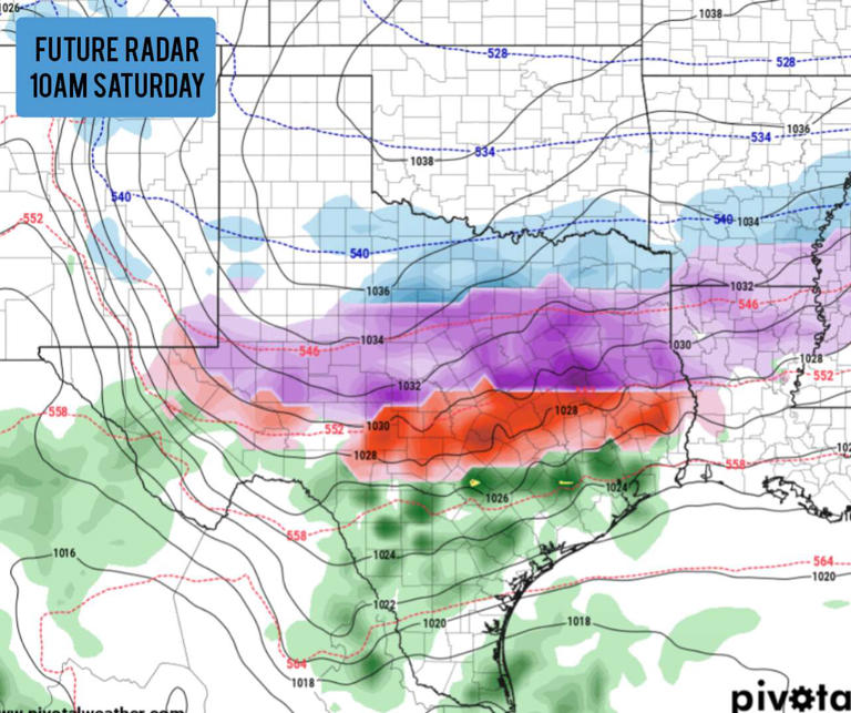 Arctic cold front could bring ice and snow to Texas. Here's what we ...