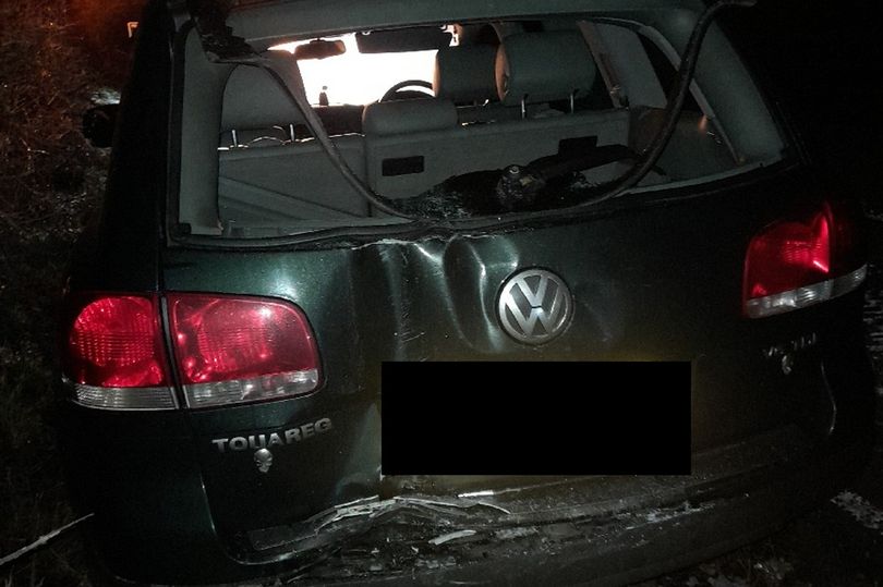 Hunt for Volkswagen Touareg after firearm discharged in Coventry