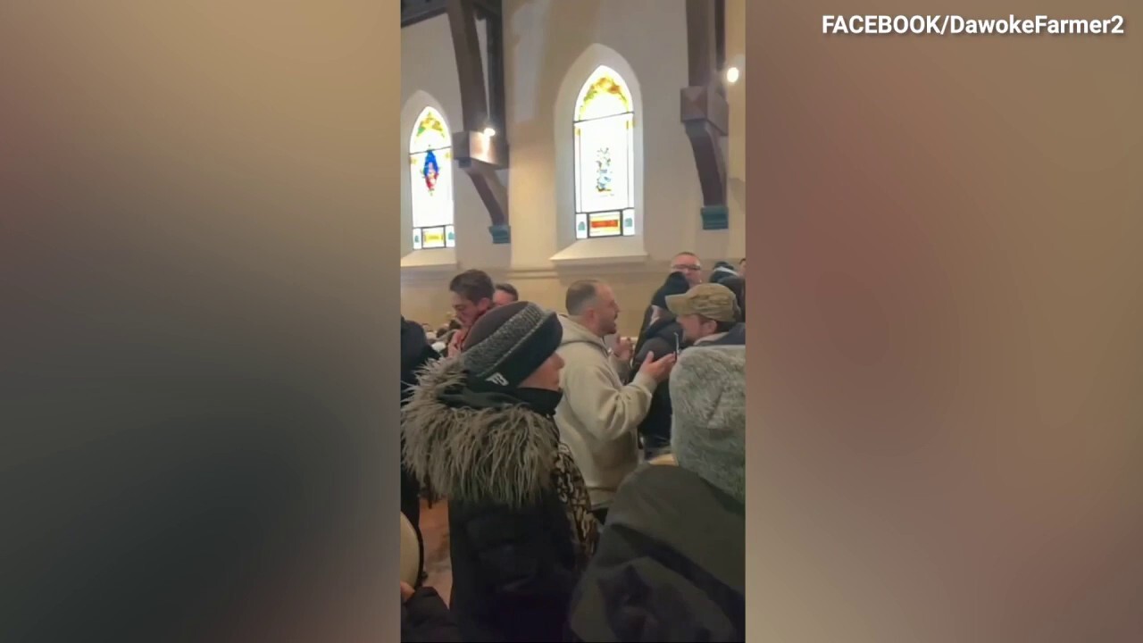 Anti-ICE agitators storm into Minneapolis church, shout down parishioners