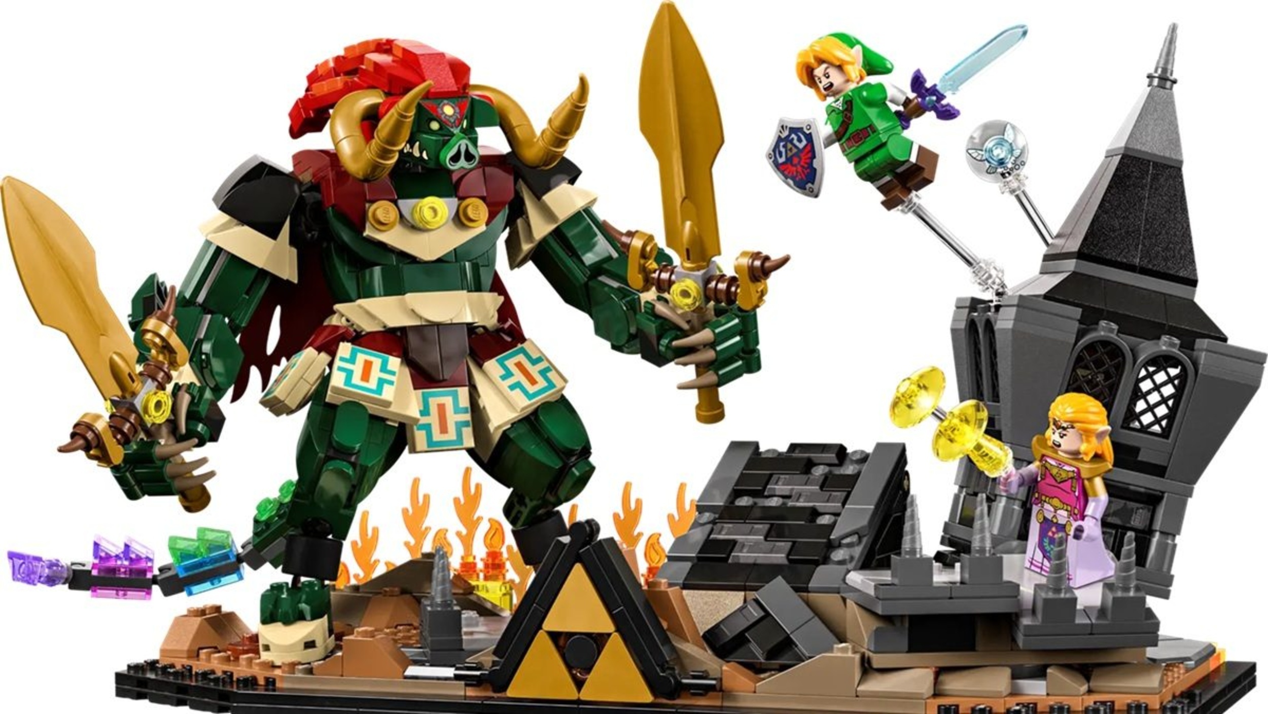 Lego Ocarina of Time set hits us right in the N64 heart
