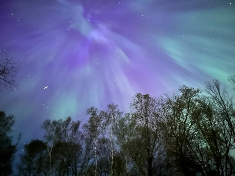 The northern lights may be visible across Canada Monday night