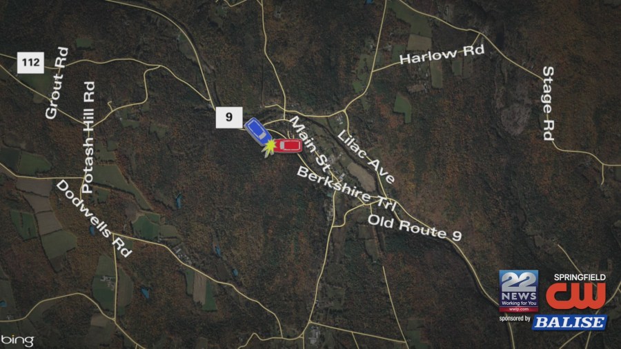 Person dies in multi-car crash on Route 9 in Cummington