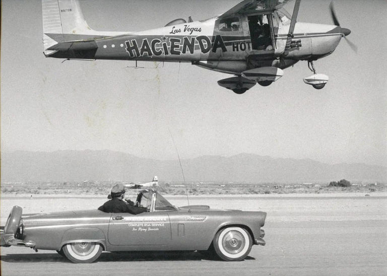 1956 Ford Thunderbird with a Howard Hughes connection sold on Bring a ...