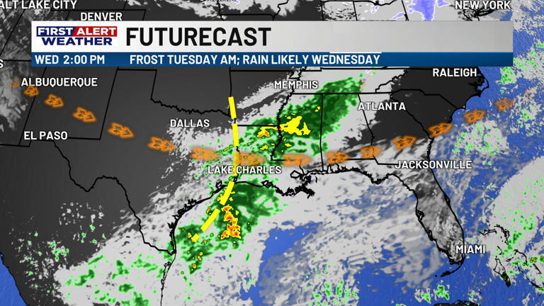 First alert forecast: Chilly start to the week gives way to scattered ...