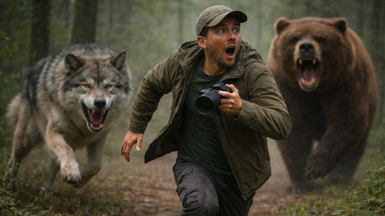 I went face-to-face with a wild animal and things escalated fast