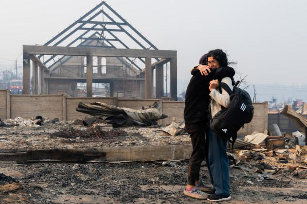 Deadly wildfires burned across southern Chile amid extreme heat and wind