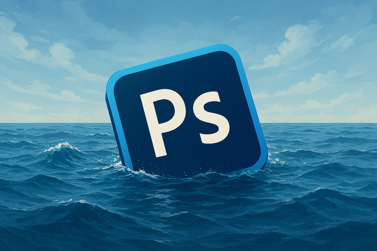 The era of Photoshop may be ending, as Adobe stocks take a battering 📉