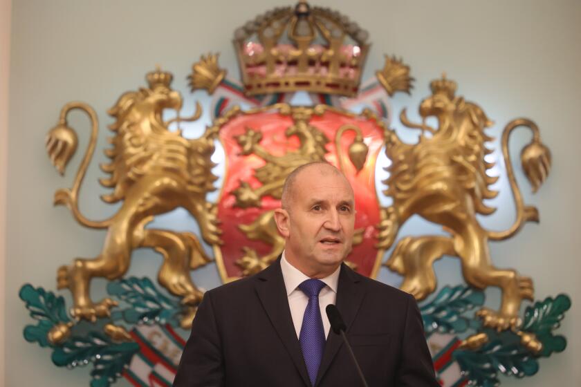 Bulgaria's president will step down