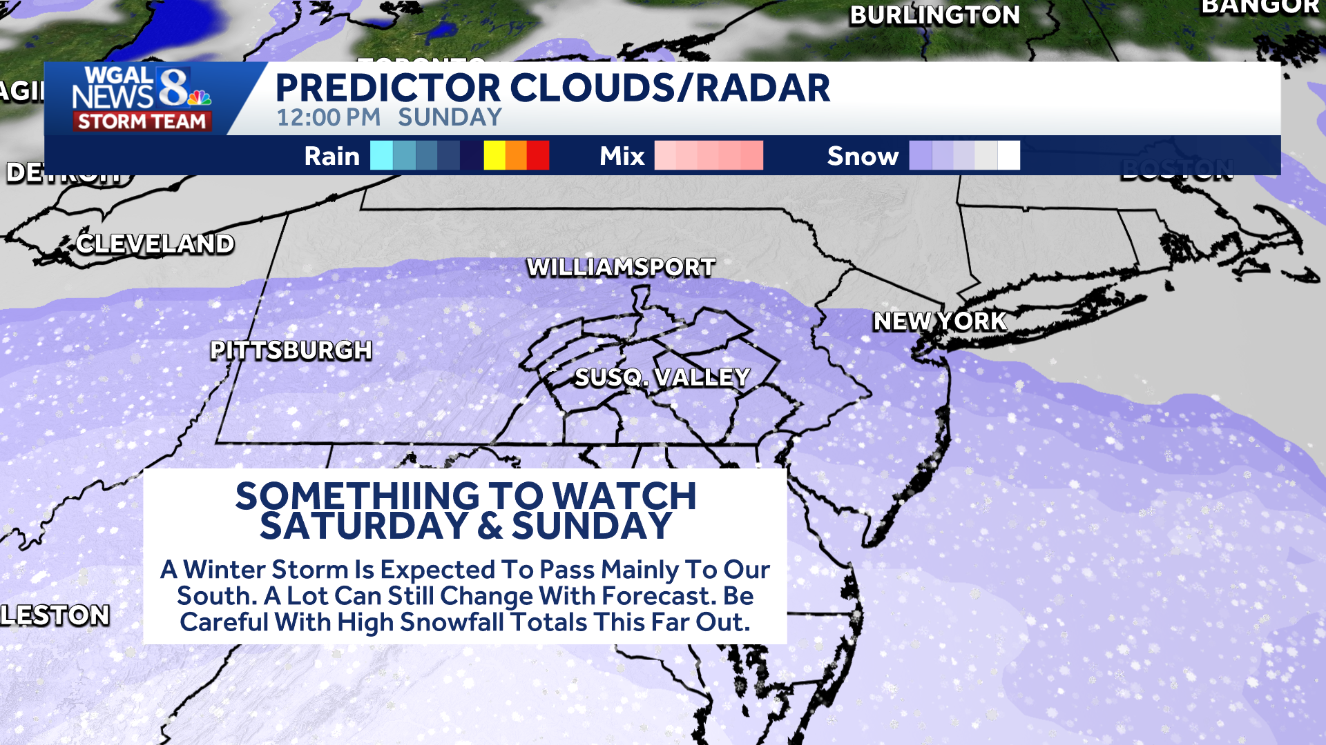 Is a winter storm headed our way this weekend? Here's what we know ...