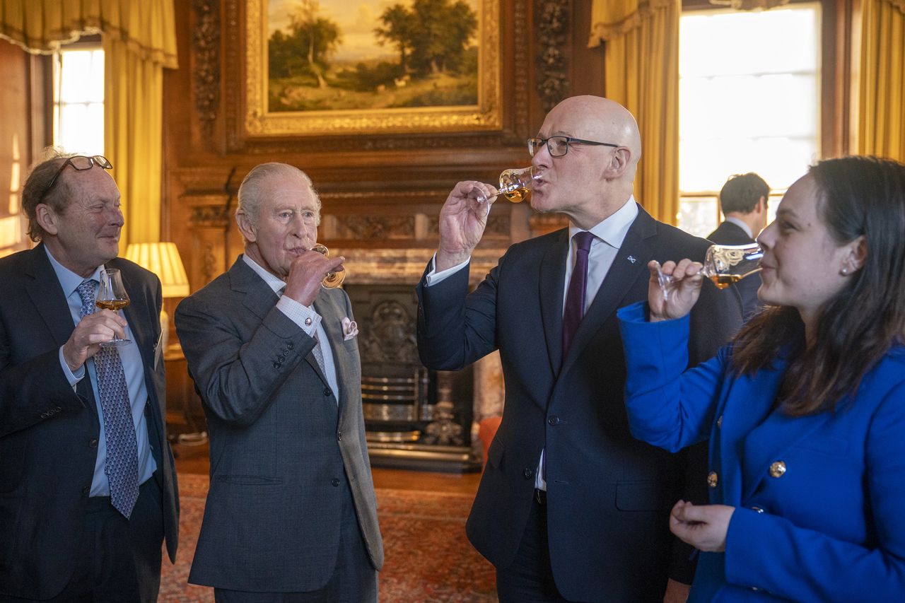 King Charles steps out in Scotland as Prince Harry returns to the UK ...