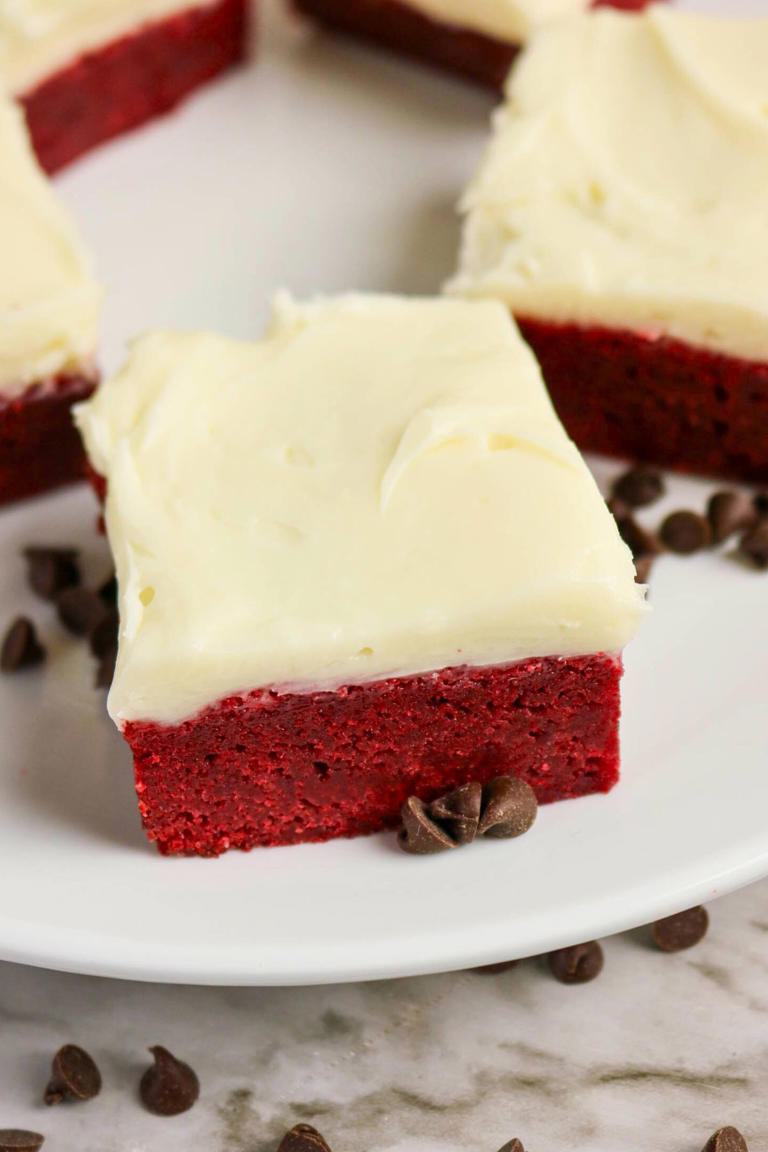 Red velvet brownies recipe